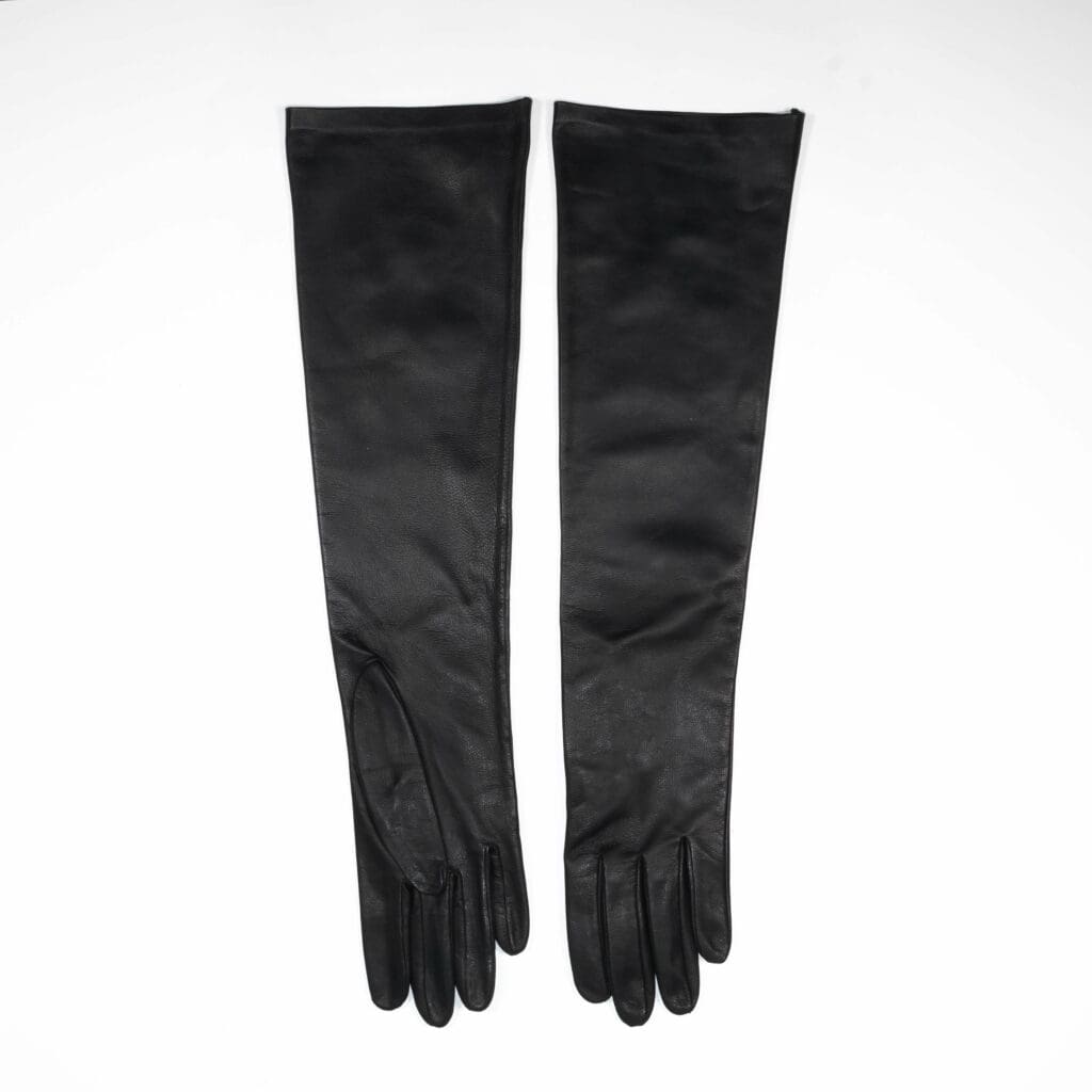 Elif Domanic | Minu Gloves | Long Leather Gloves